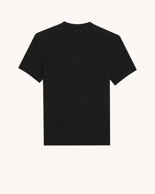 Saint Laurent Cassandre Ribbed T-shirt