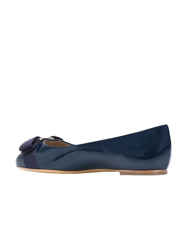 FERRAGAMO Logo Ballet Shoes