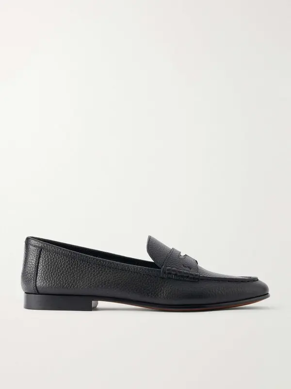 Polo Ralph Lauren Pebble-grain Leather Loafers