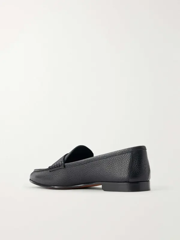 Polo Ralph Lauren Pebble-grain Leather Loafers