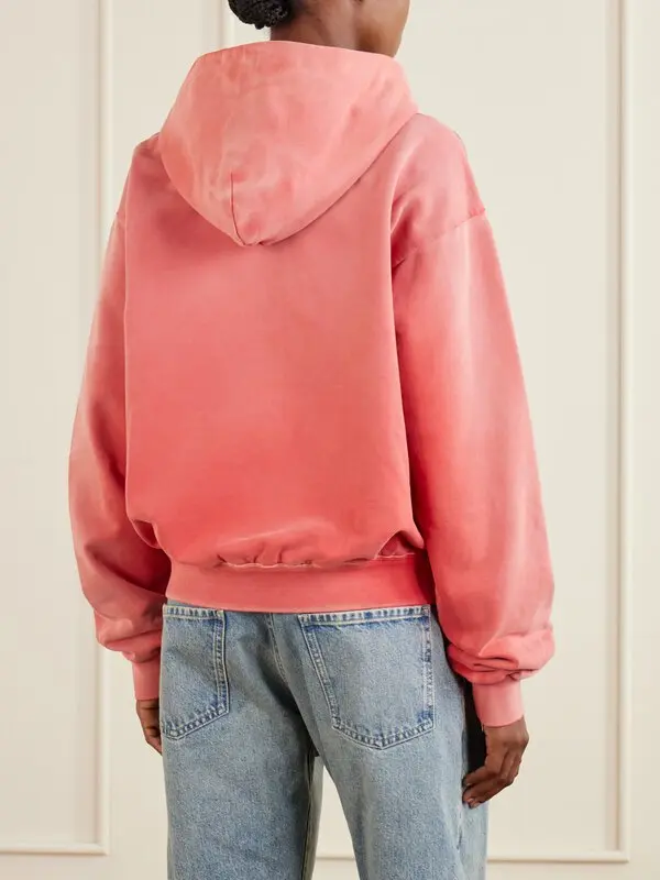 MAISON MARGIELA Cotton-jersey Zip-up Hoodie