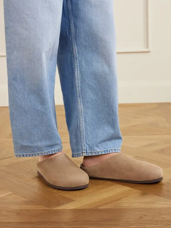Studio Nicholson Suede Slip-ons - Brown