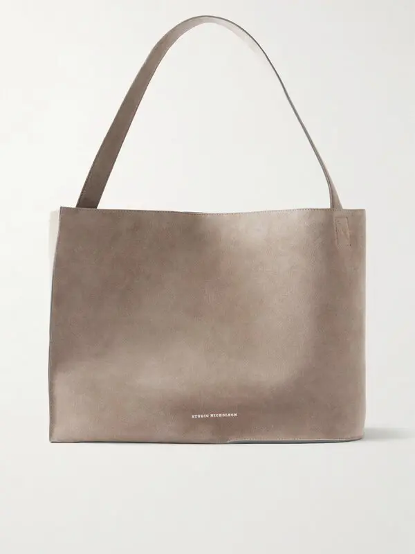 Studio Nicholson Suede Tote - Neutrals