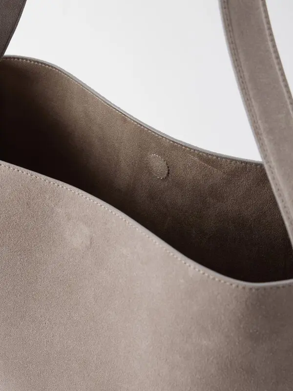 Studio Nicholson Suede Tote - Neutrals