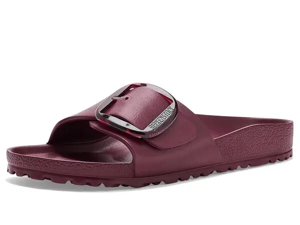 BIRKENSTOCK Madrid Big Buckle Eva Sandals Faded Purple - Brown