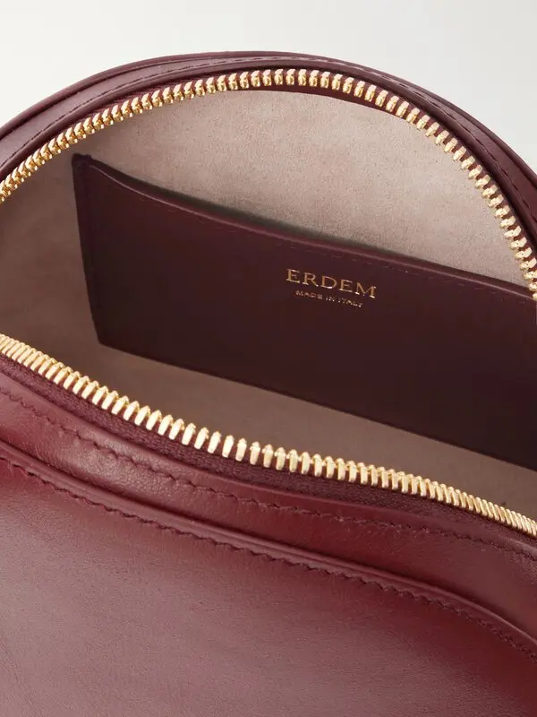 Erdem Flora Leather Shoulder Bag
