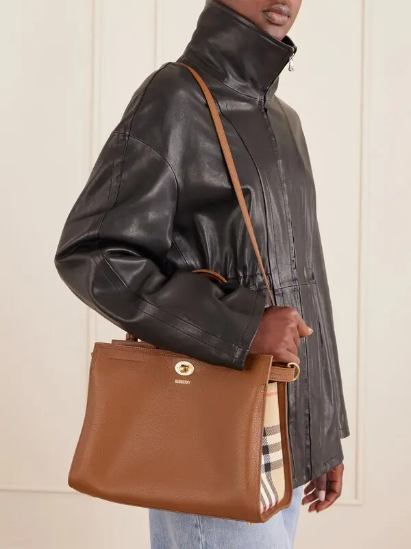 Burberry Small Cotswolds Tote Bag - Brown