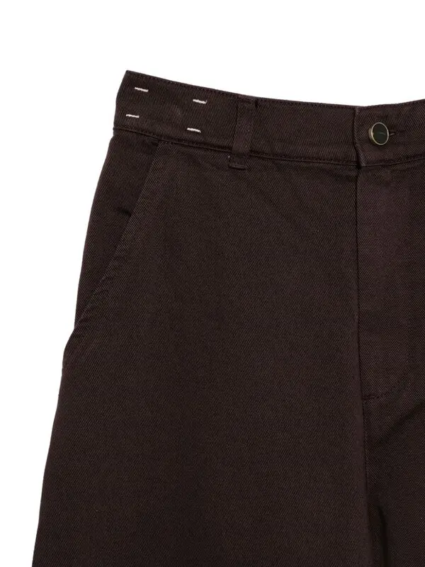 ALYSI Cotton Barrel Trousers