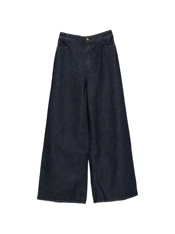 ALYSI Flared Leg Denim Jeans