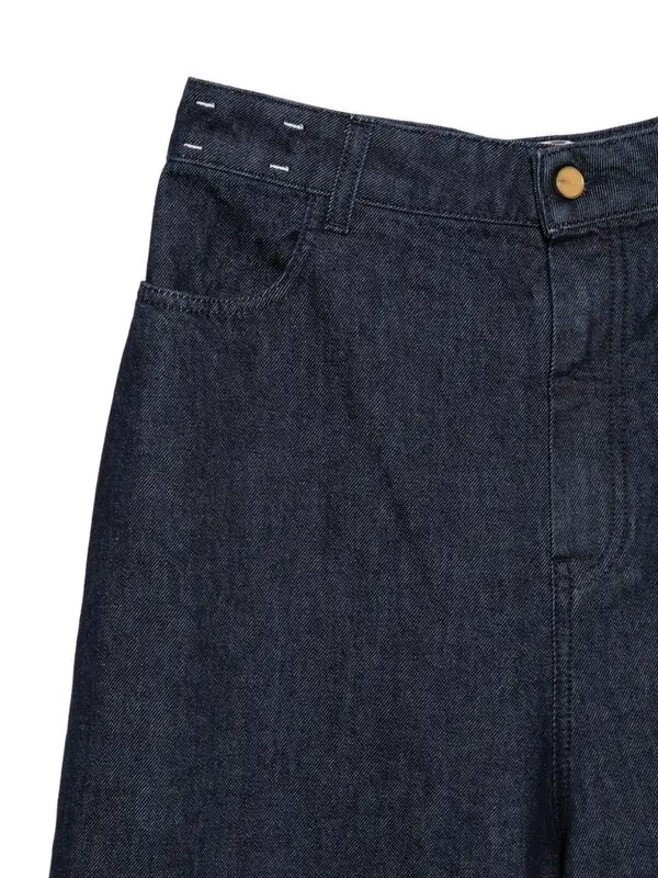 ALYSI Flared Leg Denim Jeans