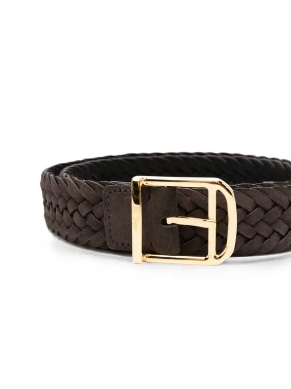 Brioni Suede Leather Belt