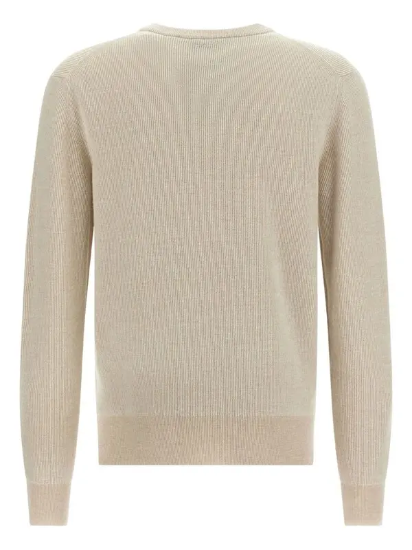 Brioni Cashmere And Wool Crewneck Sweater