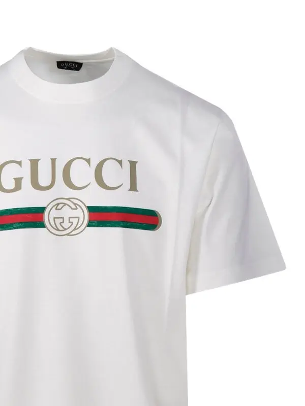 Gucci Logo Cotton T-shirt