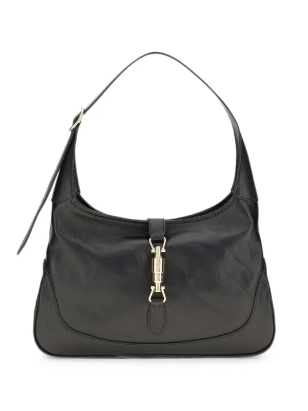 Gucci Jackie 1961 Medium Leather Shoulder Bag - Black