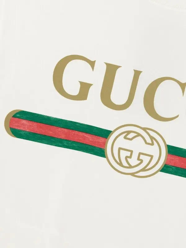 Gucci Logo Cotton T-shirt