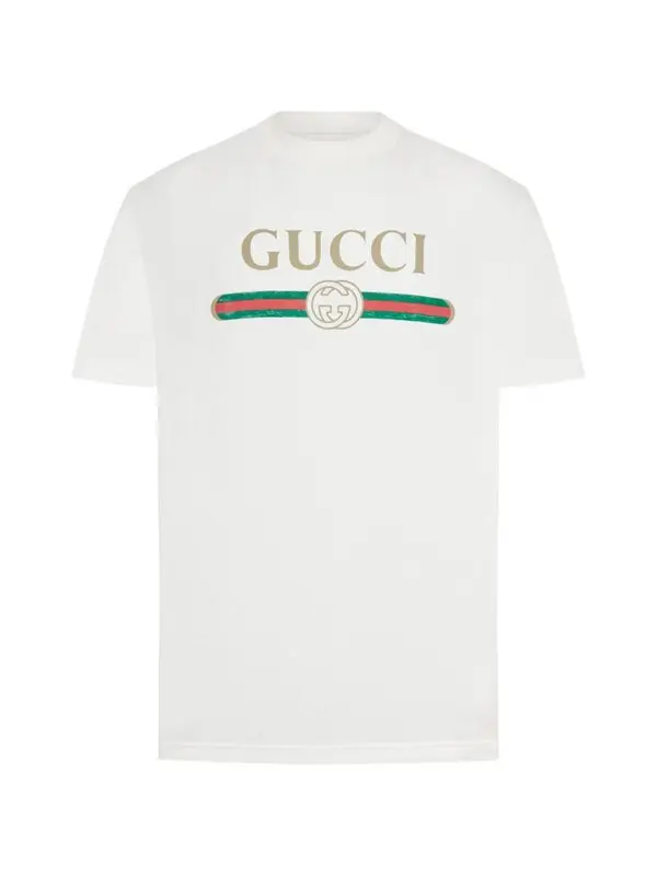 Gucci Logo Cotton T-shirt