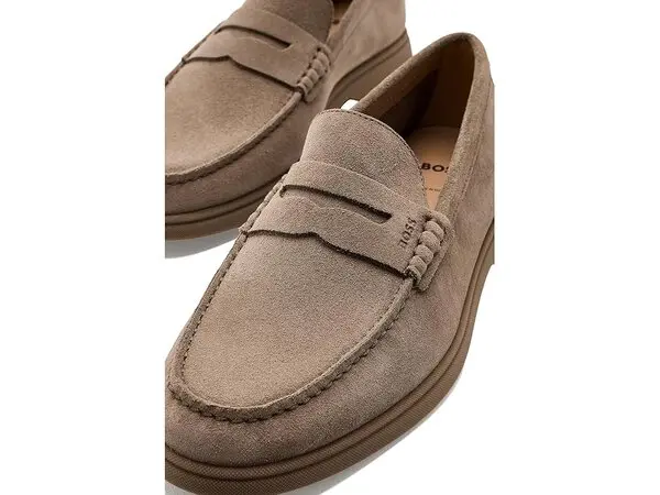 BOSS Sienne Suede Loafers