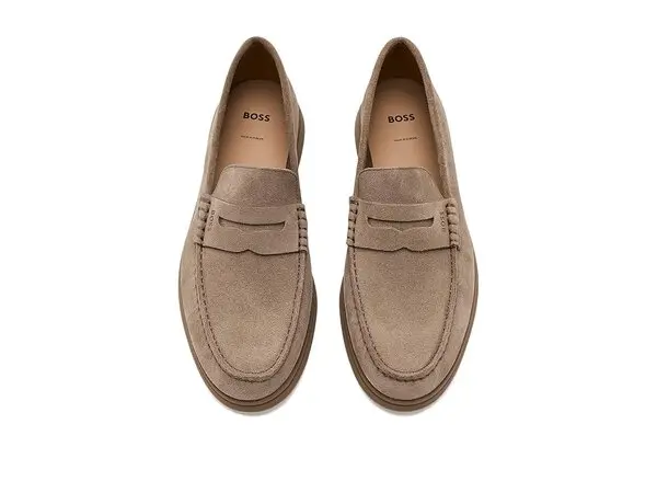BOSS Sienne Suede Loafers