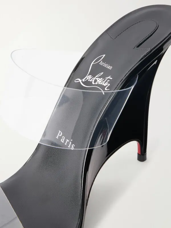 CHRISTIAN LOUBOUTIN Solo Zee 100 Tpu Wedge Sandals