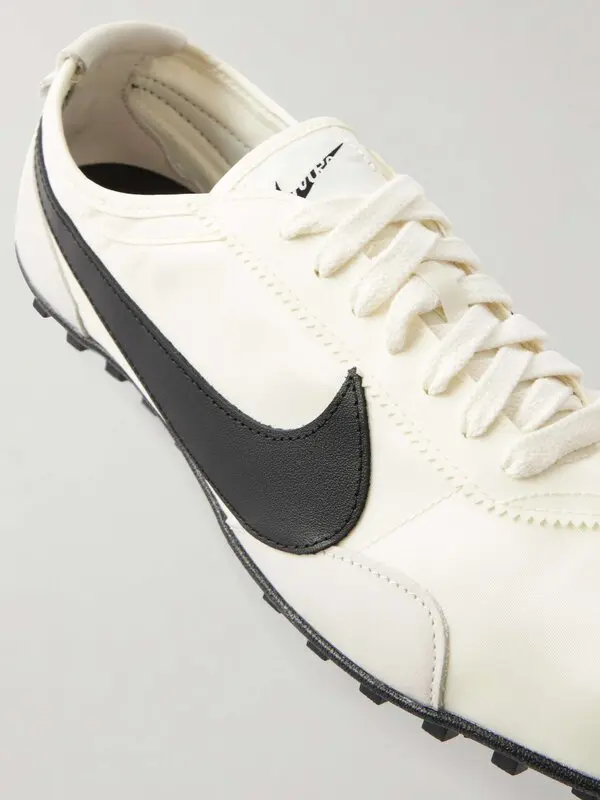 Nike Moon Shoe Suede-trimmed Shell Sneakers