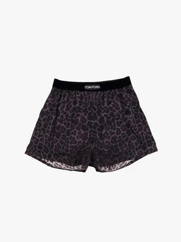 TOM FORD Stretch Silk Boxer - Grey