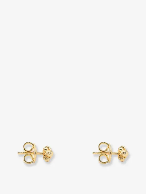Bottega Veneta Brass Earrings
