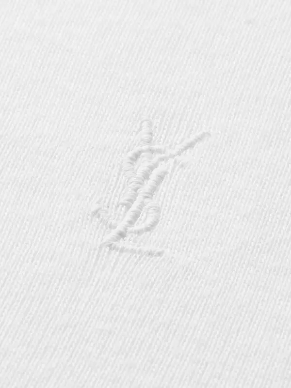 Saint Laurent Cassandre Certified Cotton Tshirt
