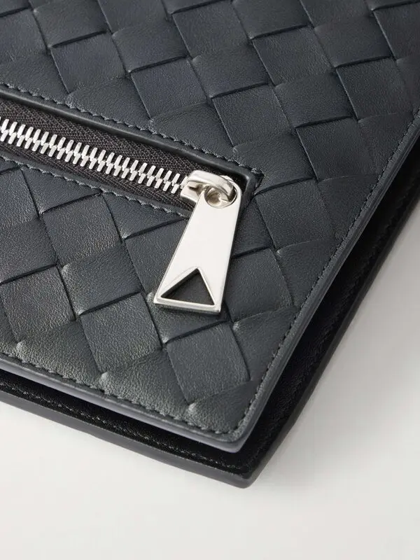 Bottega Veneta Intrecciato Leather Pouch