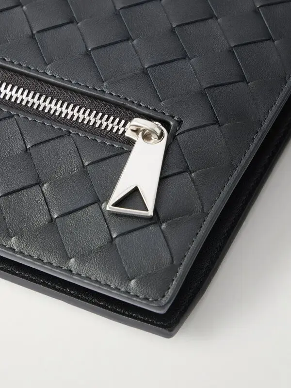 Bottega Veneta Intrecciato Leather Pouch