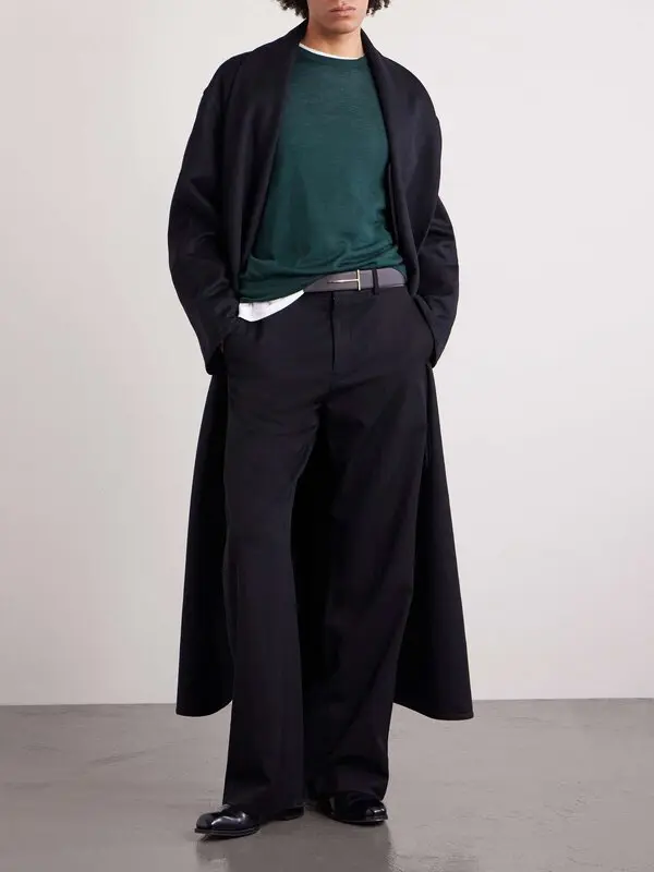 TOM FORD Slim-fit Cashmere And Silk-blend Sweater - Green