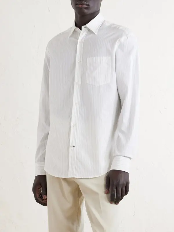 Dunhill Striped Cotton Shirt