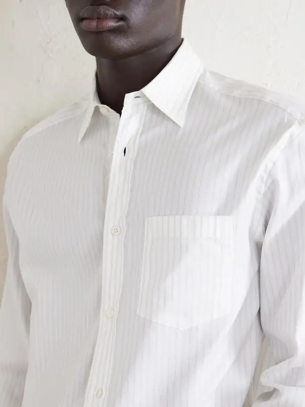Dunhill Striped Cotton Shirt
