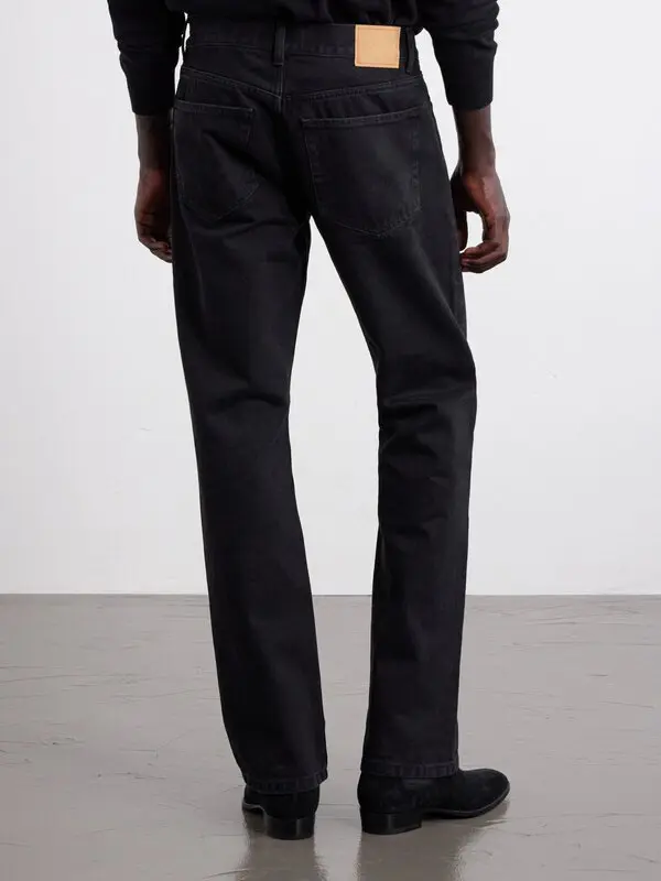 JEANERICA Arrow Straight-leg Cotton Jeans
