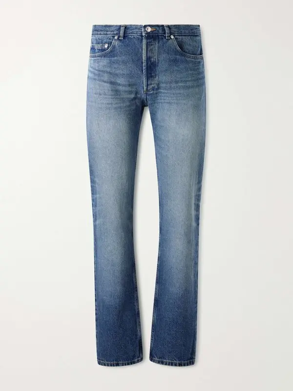 A.p.c. New Standard Straight-leg Jeans - Blue
