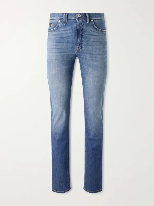 Brioni Meribel Straight-leg Jeans - Blue