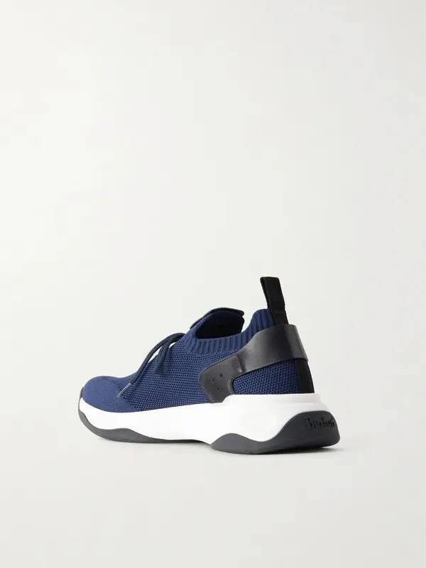 Berluti Shadow Logo-embroidered Sneakers
