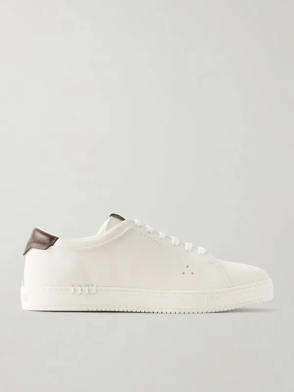 Berluti Logo-embossed Leather Sneakers