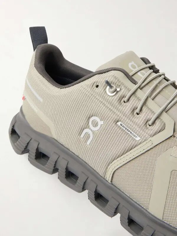 On 6 Wp Waterproof Stretch-knit Sneakers