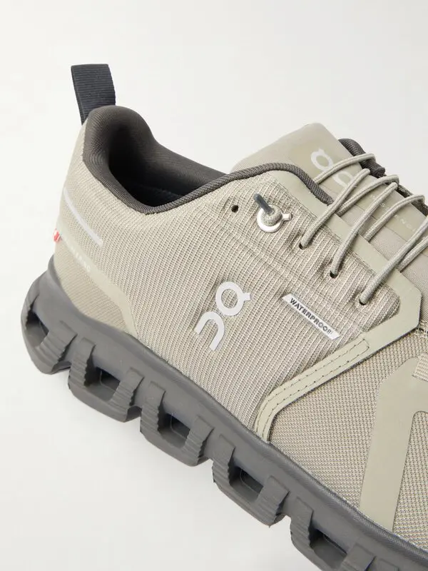On 6 Wp Waterproof Stretch-knit Sneakers