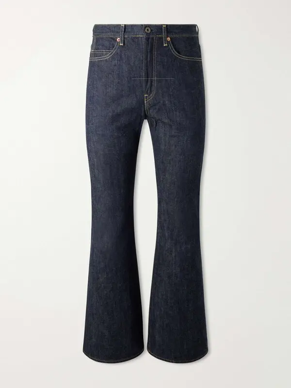 Kapital Okabello Straight-leg Flared Jeans - Blue