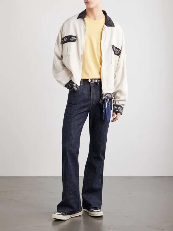 Kapital Okabello Straight-leg Flared Jeans