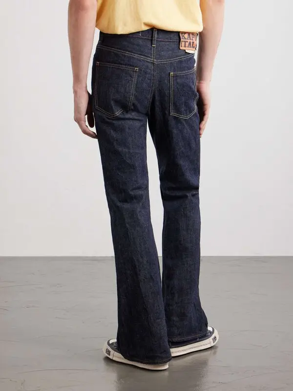 Kapital Okabello Straight-leg Flared Jeans