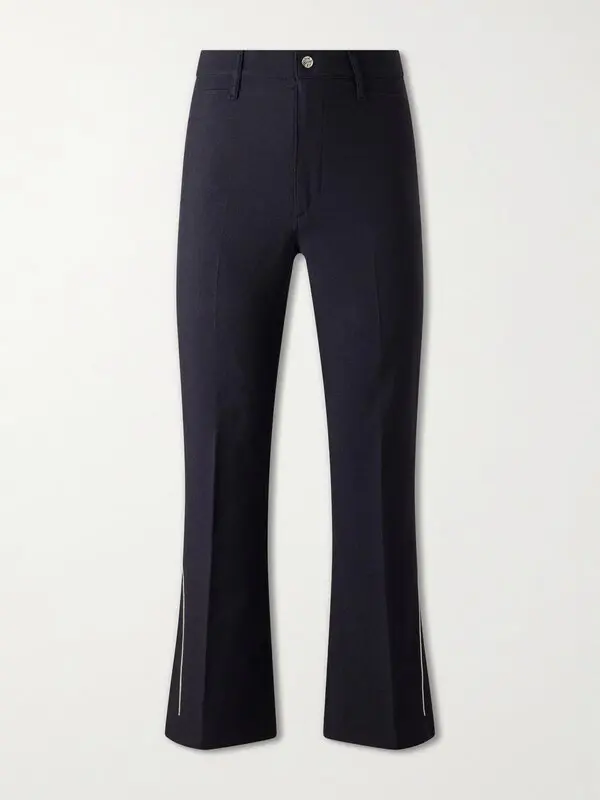Kapital Daddy's Ox Flared Twill Trousers - Blue
