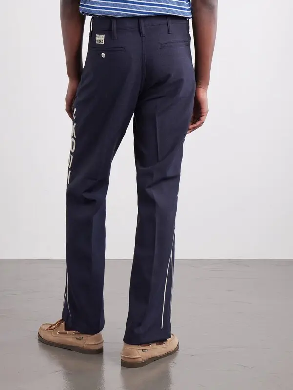 Kapital Daddy's Ox' Flared Twill Trousers