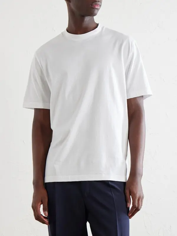 Brioni Cotton-jersey T-shirt