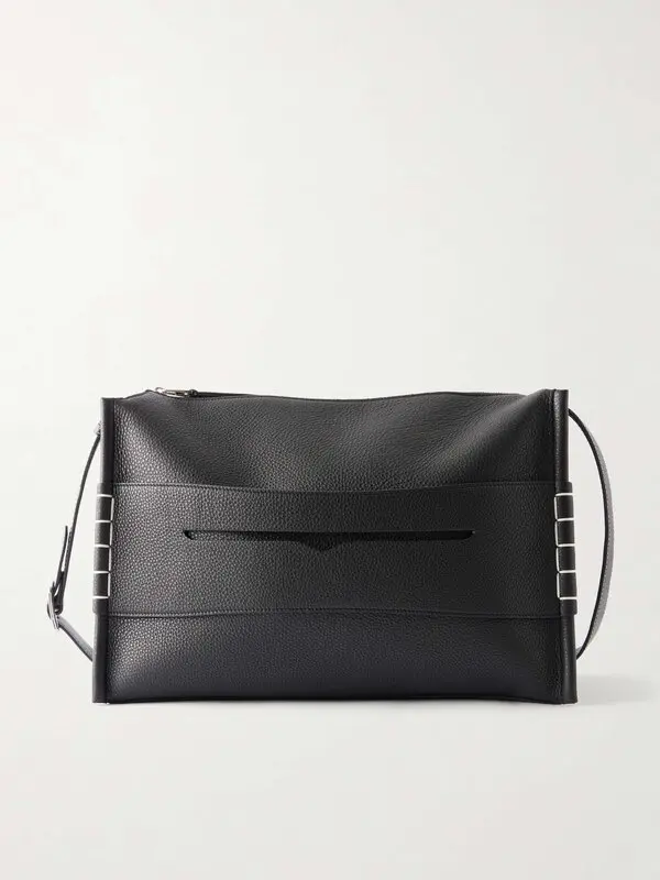 JW Anderson Leather Messenger Bag - Black