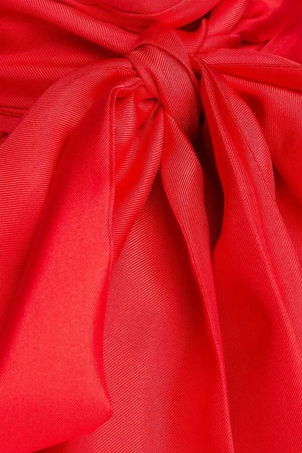 Zimmermann Pussy-bow Silk-twill Blouse