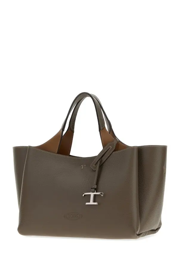 TOD'S Mud Leather Mini Handbag