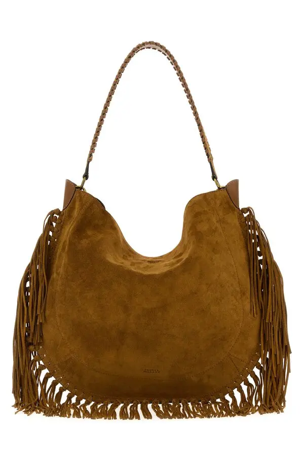 Isabel Marant Étoile Biscuit Suede Oskan Shoulder Bag