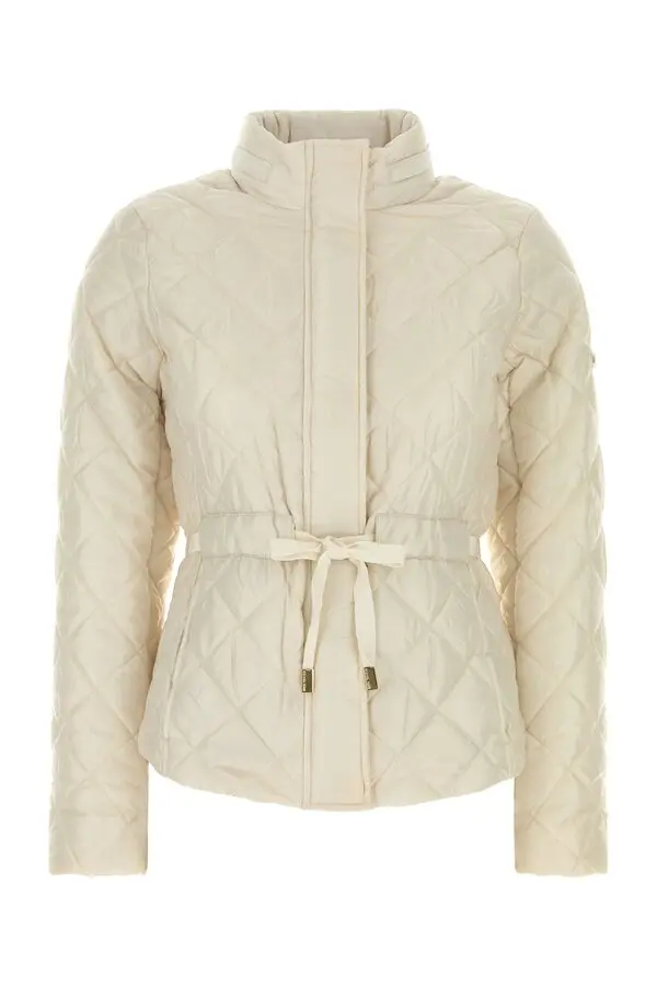 Michael Kors Ivory Polyester Jacket - White